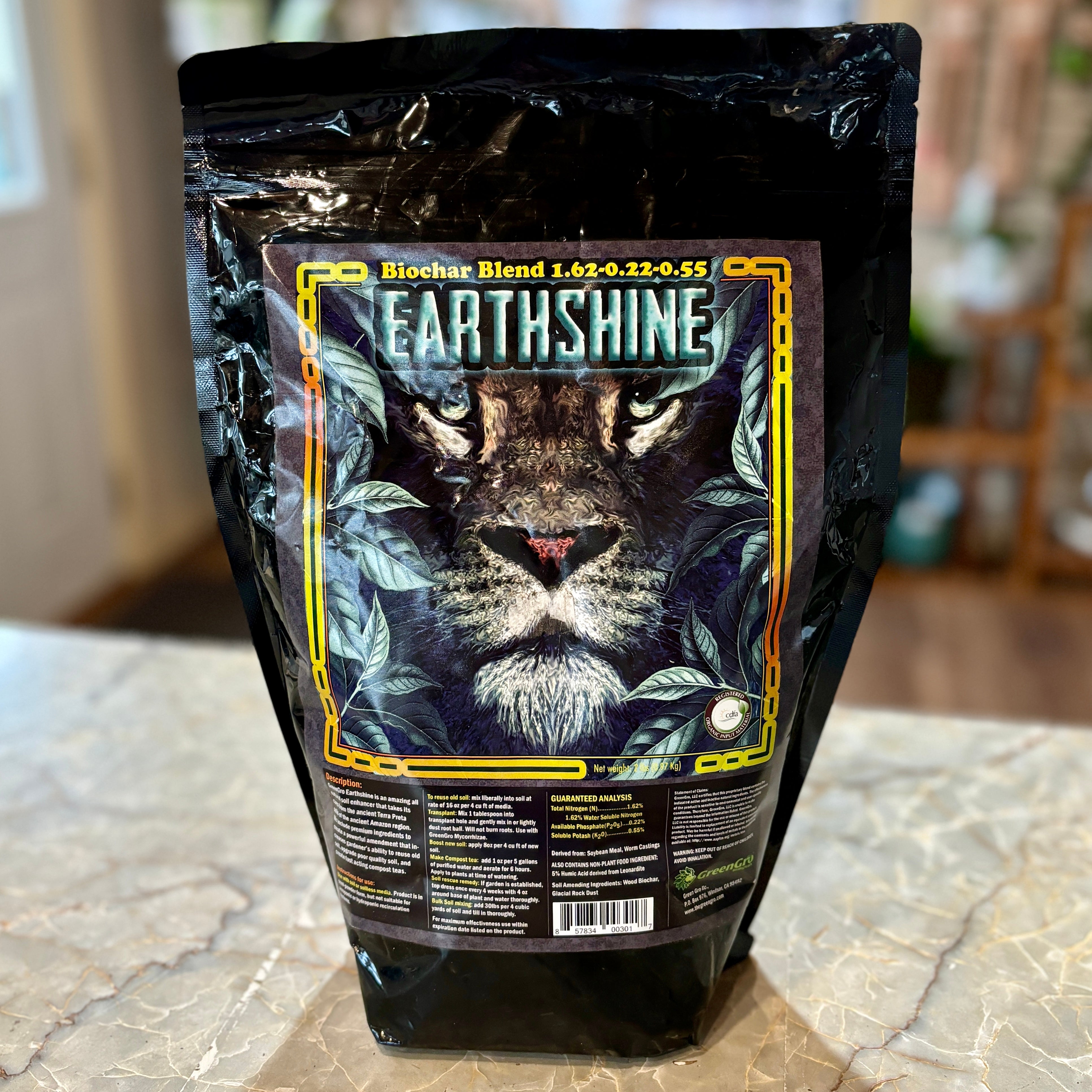 Biochar Blend 2 LB Bag | Paisley Gardens, LLC
