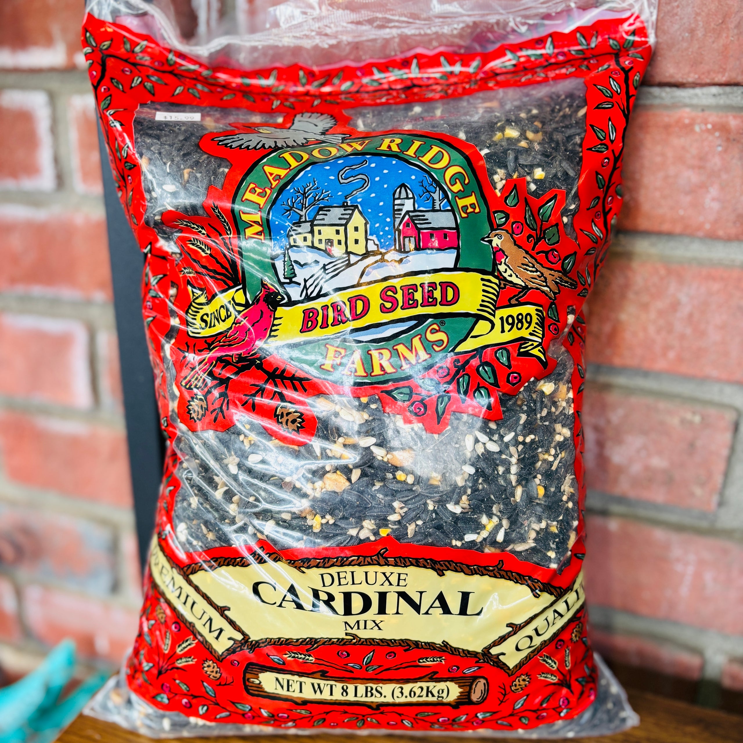 Deluxe Cardinal Bird Seed Mix 8# Bag | Paisley Gardens, LLC